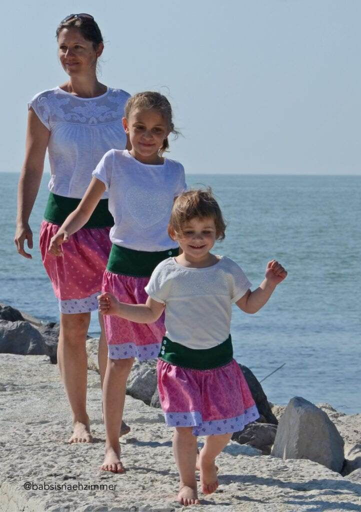 Trachtenrock Doppelpack Liesl und Lisbetta 2023 - Schnittmuster und ...