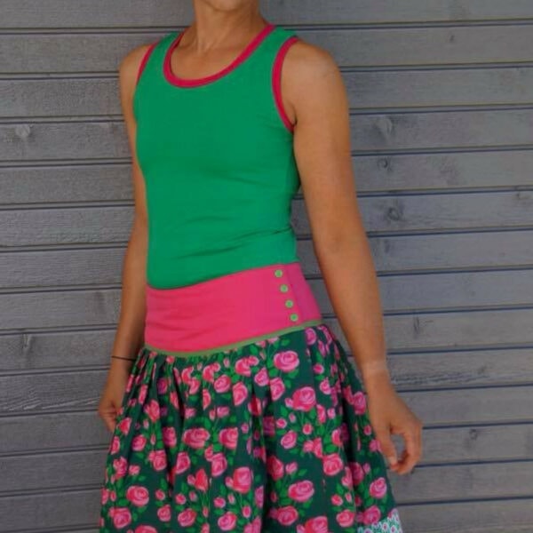 Trachtenrock Lisbetta Freuleins Papierschnittmuster