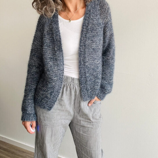 Strickanleitung Cardigan Joori (engl.) – Freuleins