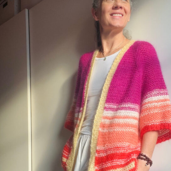 Strickanleitung Cardigan Joori (engl.) – Freuleins